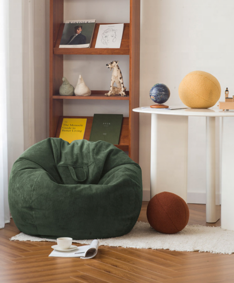 Fotoliu Puf CHIC, tip pară, cu mâner